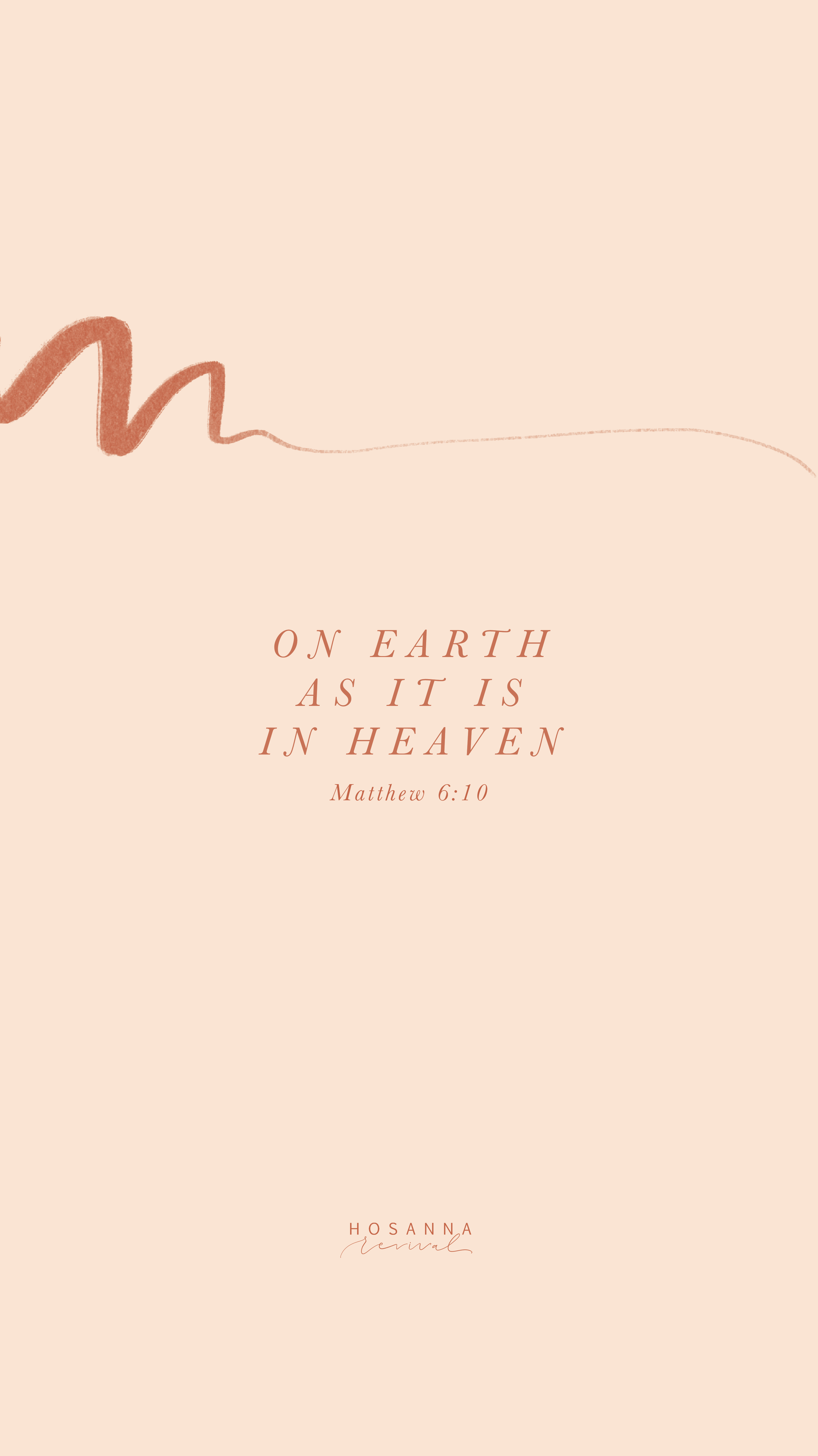 Pray Like This: Scripture Lock Screens – Hosanna Revival