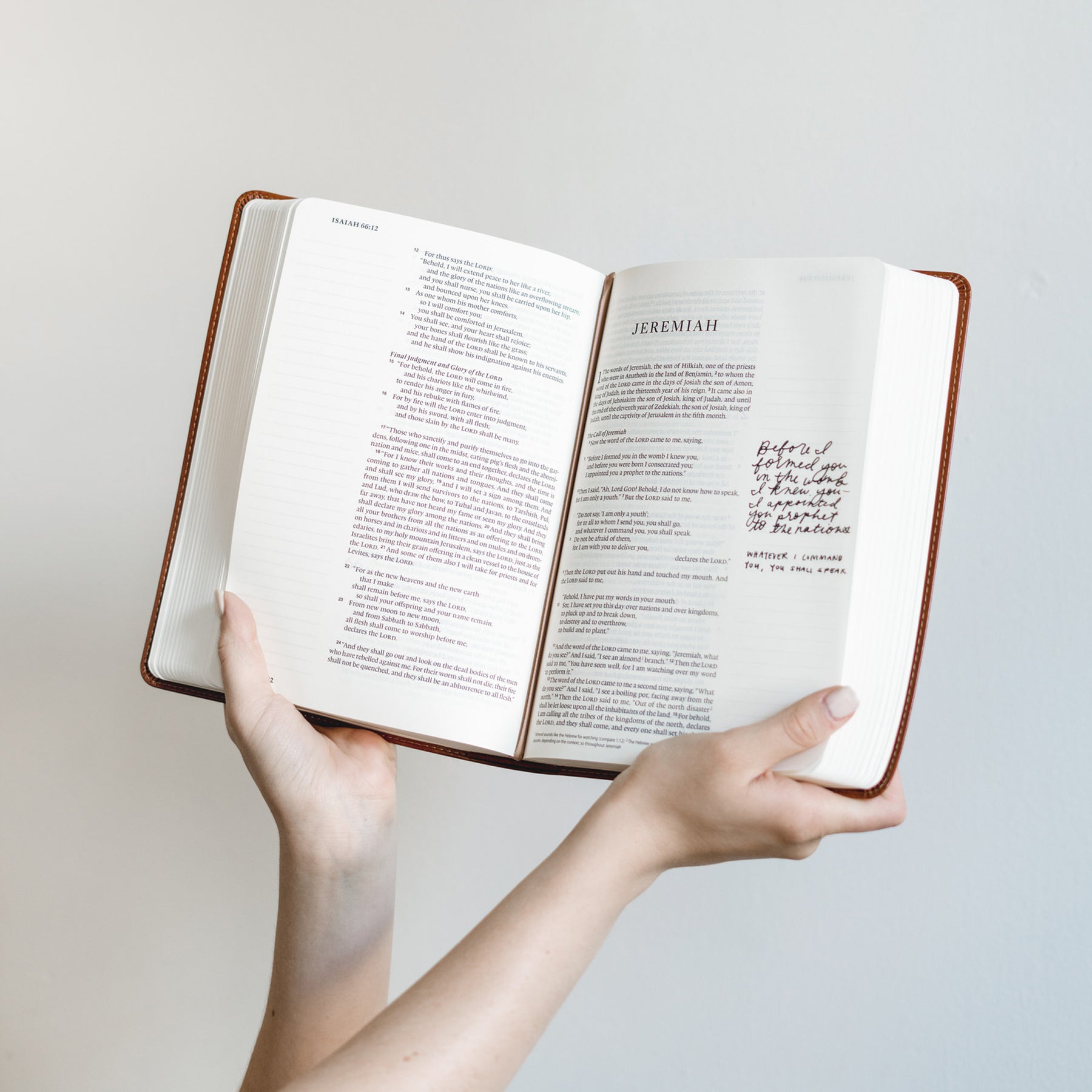 ESV Large Print Journaling Bible: Sierra Theme | Hosanna Revival